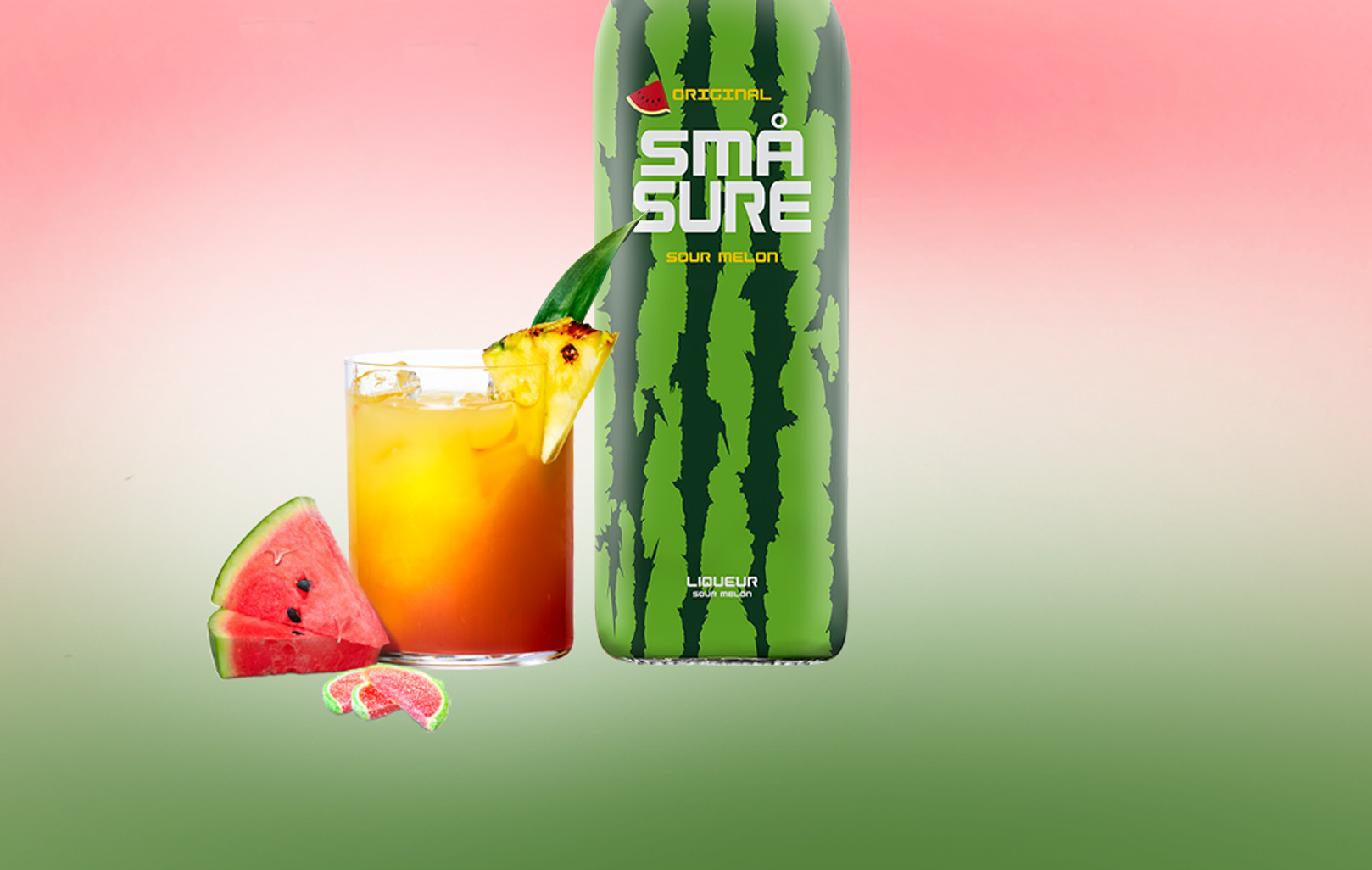 Mellow Melon - Drink & Drinksopskrift - SMÅ SHOTS